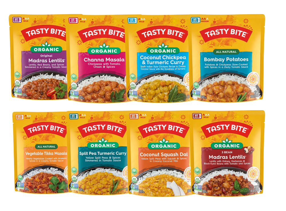 Indian Entrée Favorites Bundle - 8 Pack | Tasty Bite | Tasty Bite