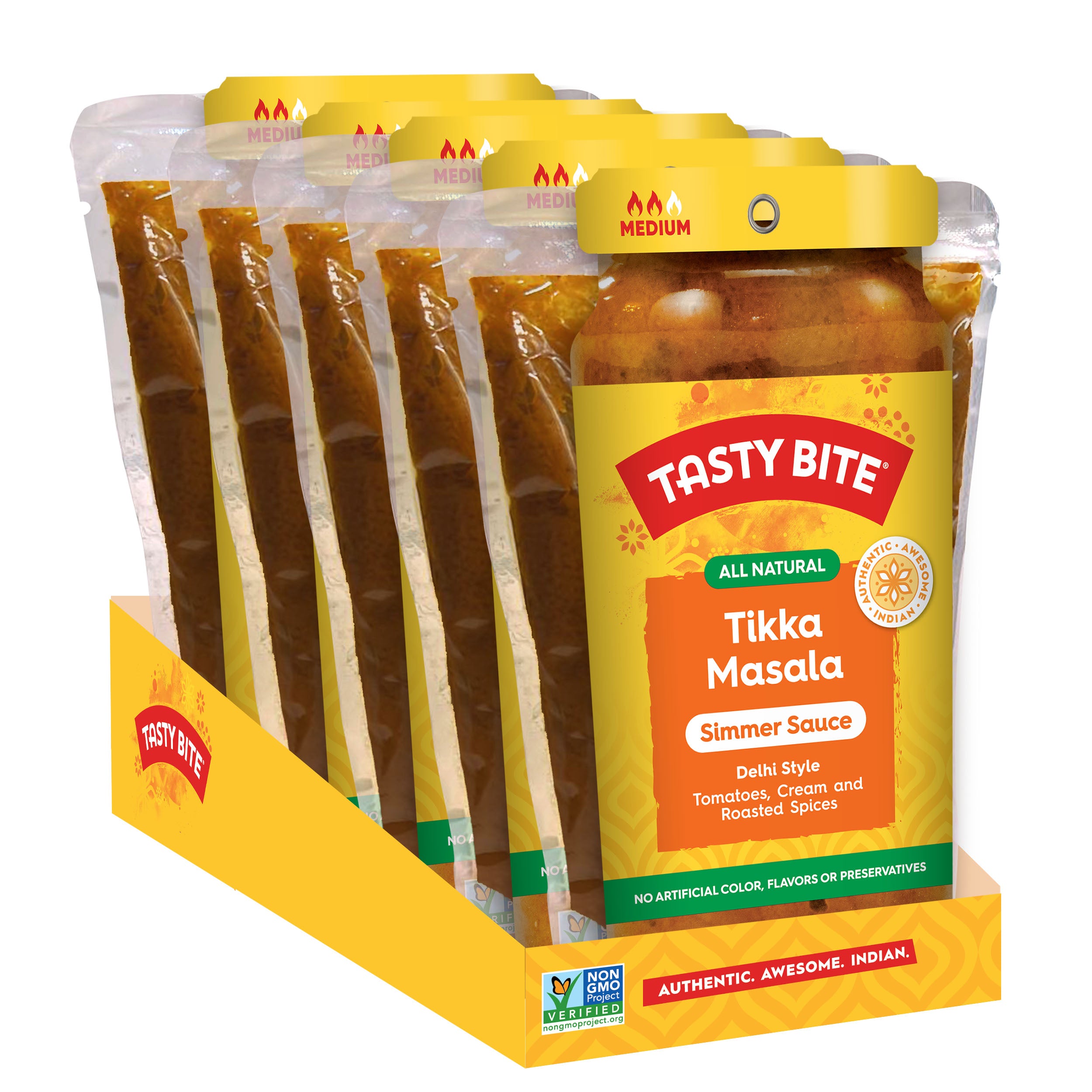 Tikka Masala Sauce, 5 Pack | Tasty Bite | Tasty Bite
